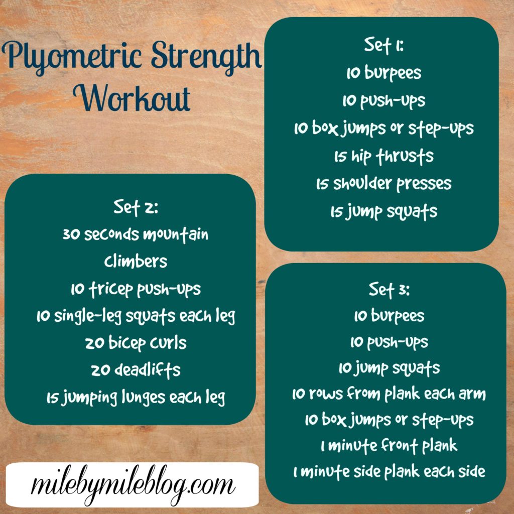 Plyometric Strength Workout And Supplemental Exercises For Runners ...