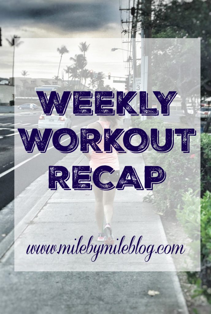 An “Off” Week (But Not a Bad Week) • Mile By Mile