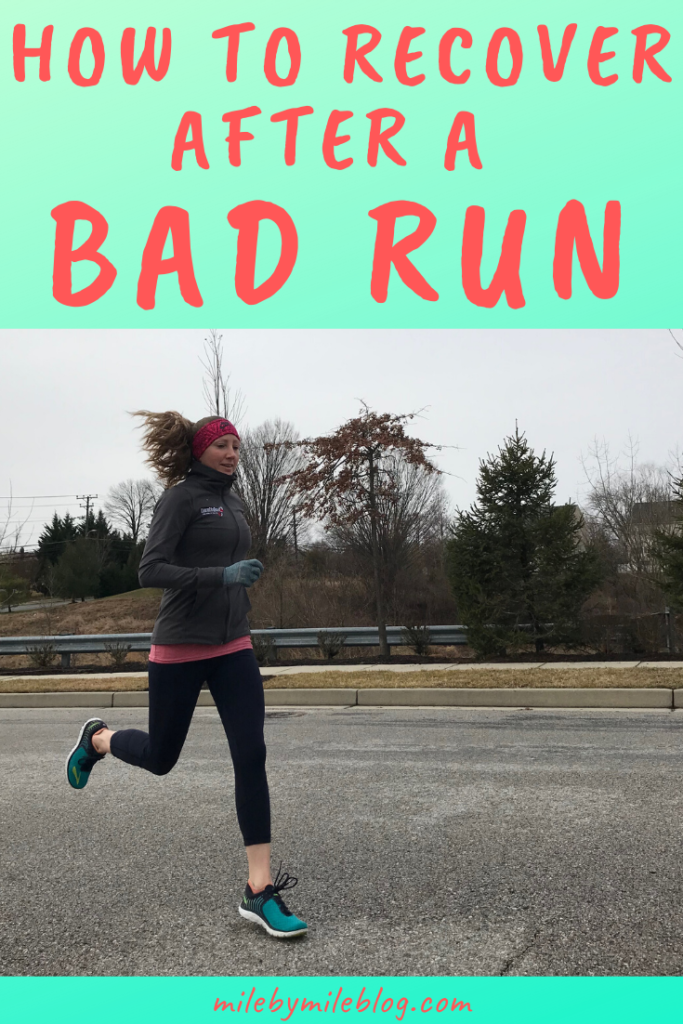 How to Recover After a Bad Run • Mile By Mile