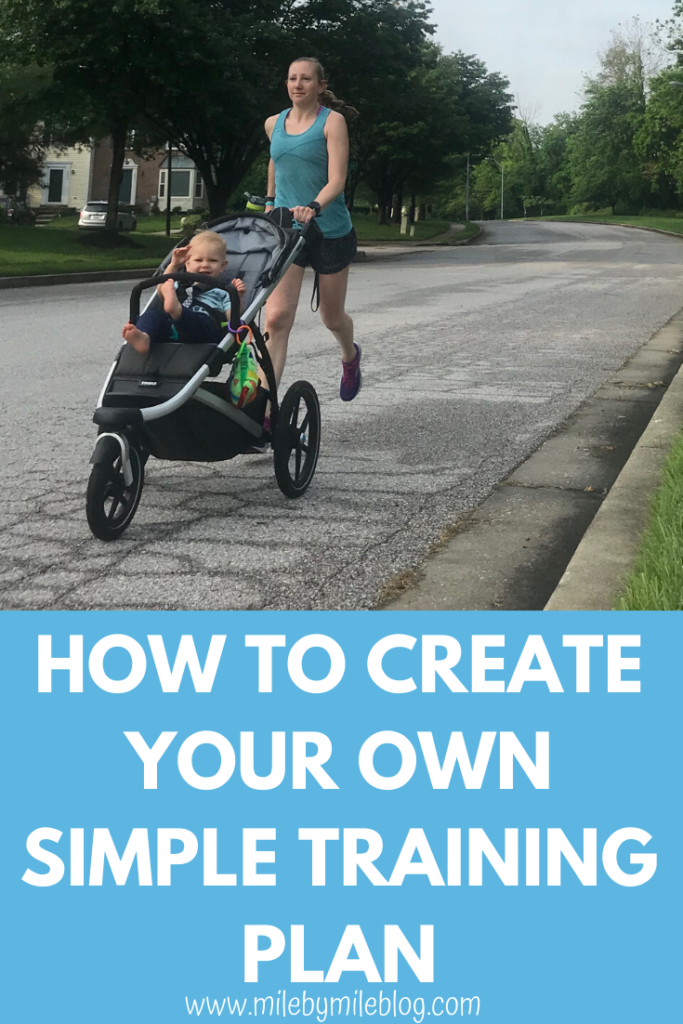 How To Create Your Own Simple Training Plan • Mile By Mile