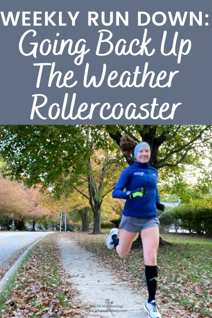 Going Back Up The Weather Rollercoaster • Mile By Mile
